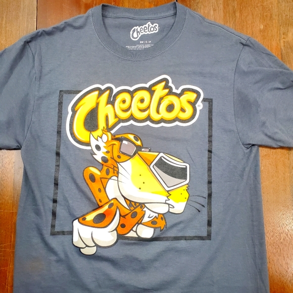 cheetos | Shirts | Cheetos Snacks Gray Graphic Mens Tshirt Size Small ...